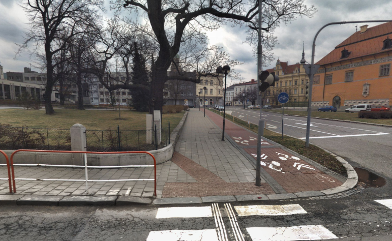 Oprava chodníků 2023 - Přikrylovo nám. | Prostějov